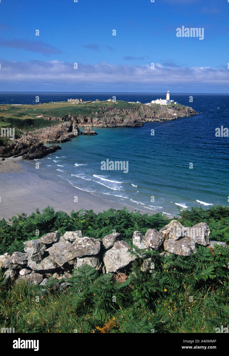 Lighthouse Fanad Head Donegal Peninsula Co Donegal Ireland Stock Photo ...
