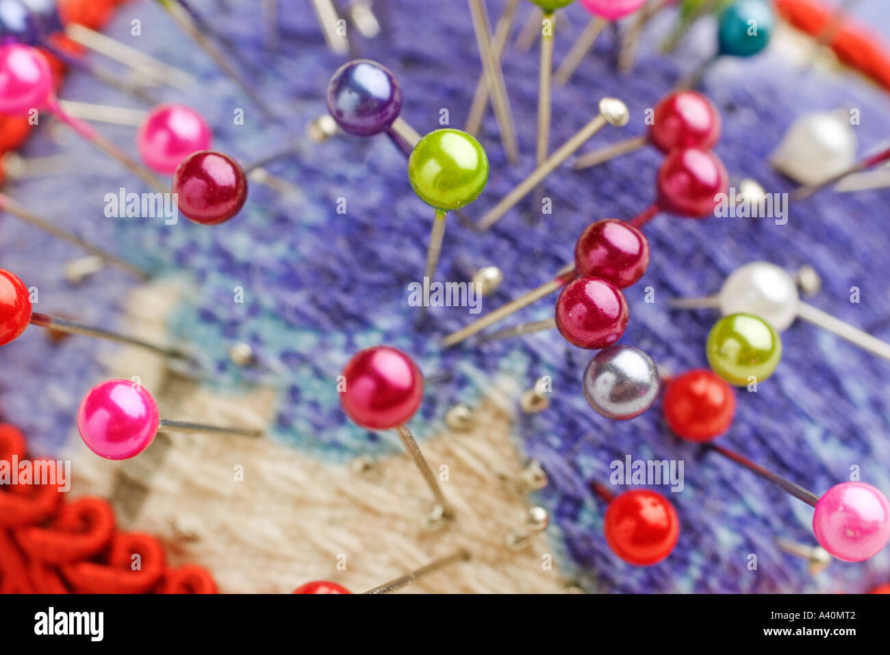 pins of colors Stock Photo - Alamy