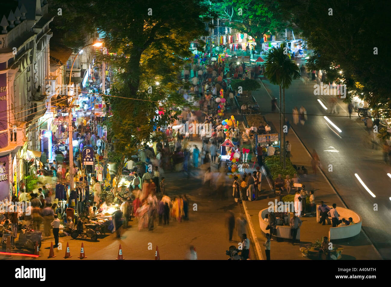 Market Fair by Municipal Gardens Panaji Goa India Stock Photo - Alamy