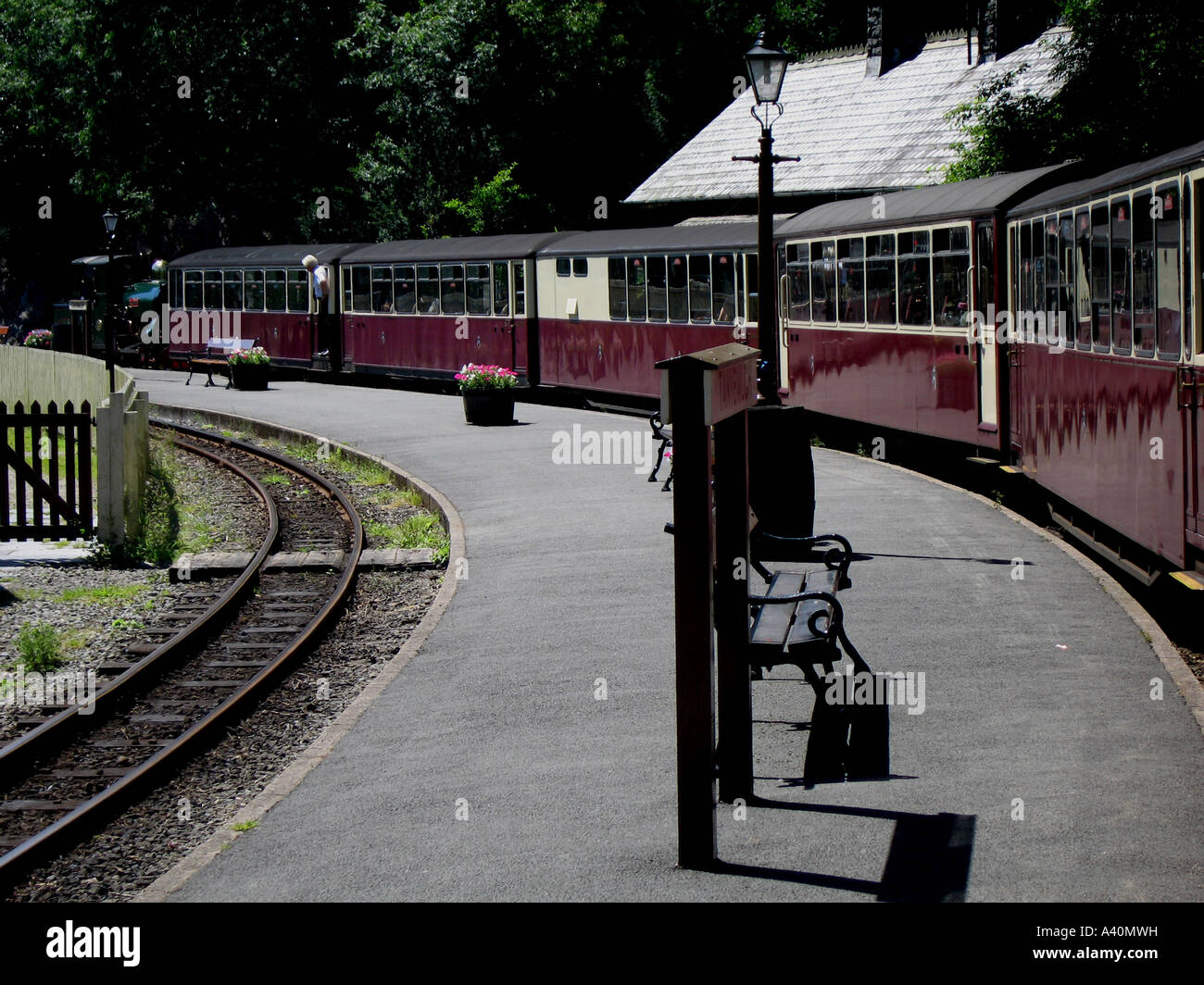 Steam,train , arrival , Railway , tracks , stop, locomotive Stock Photo ...