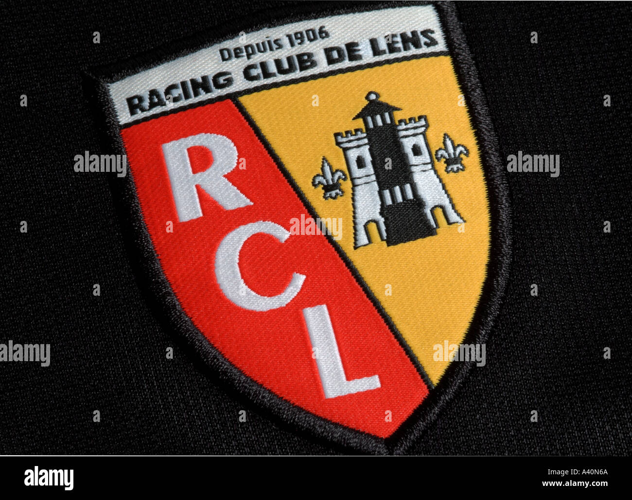 Racing Club Lens Crest Stock Photo - Alamy