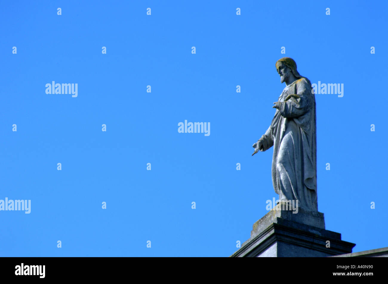 Monument of Jesus Christ Stock Photo - Alamy