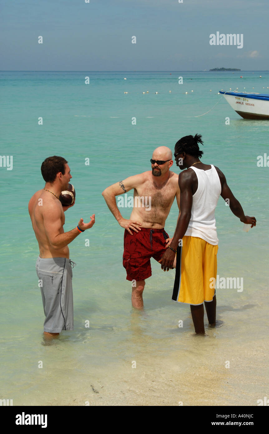 Jamaican party beach hi-res stock photography and images - Alamy