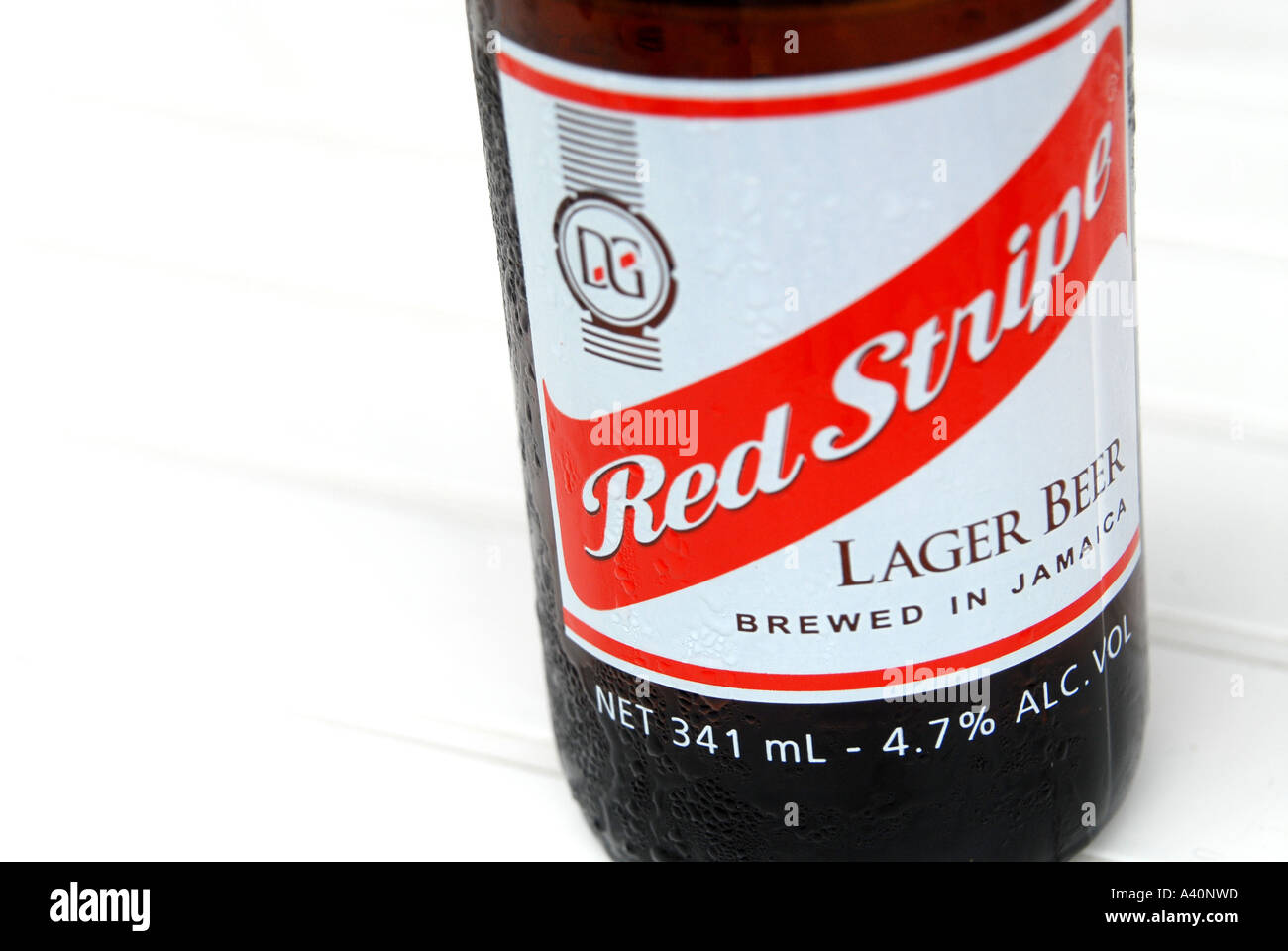 Red Stripe beer Negril Jamaica The main beer in Jamaica Stock Photo - Alamy