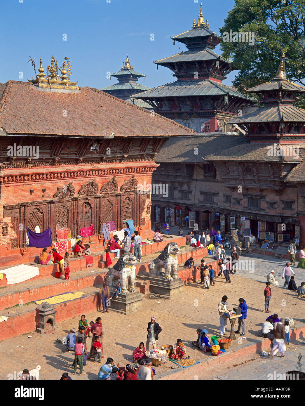 Shiva Parvati Temple Durbar Square Kathmandu Nepal Stock Photo - Alamy