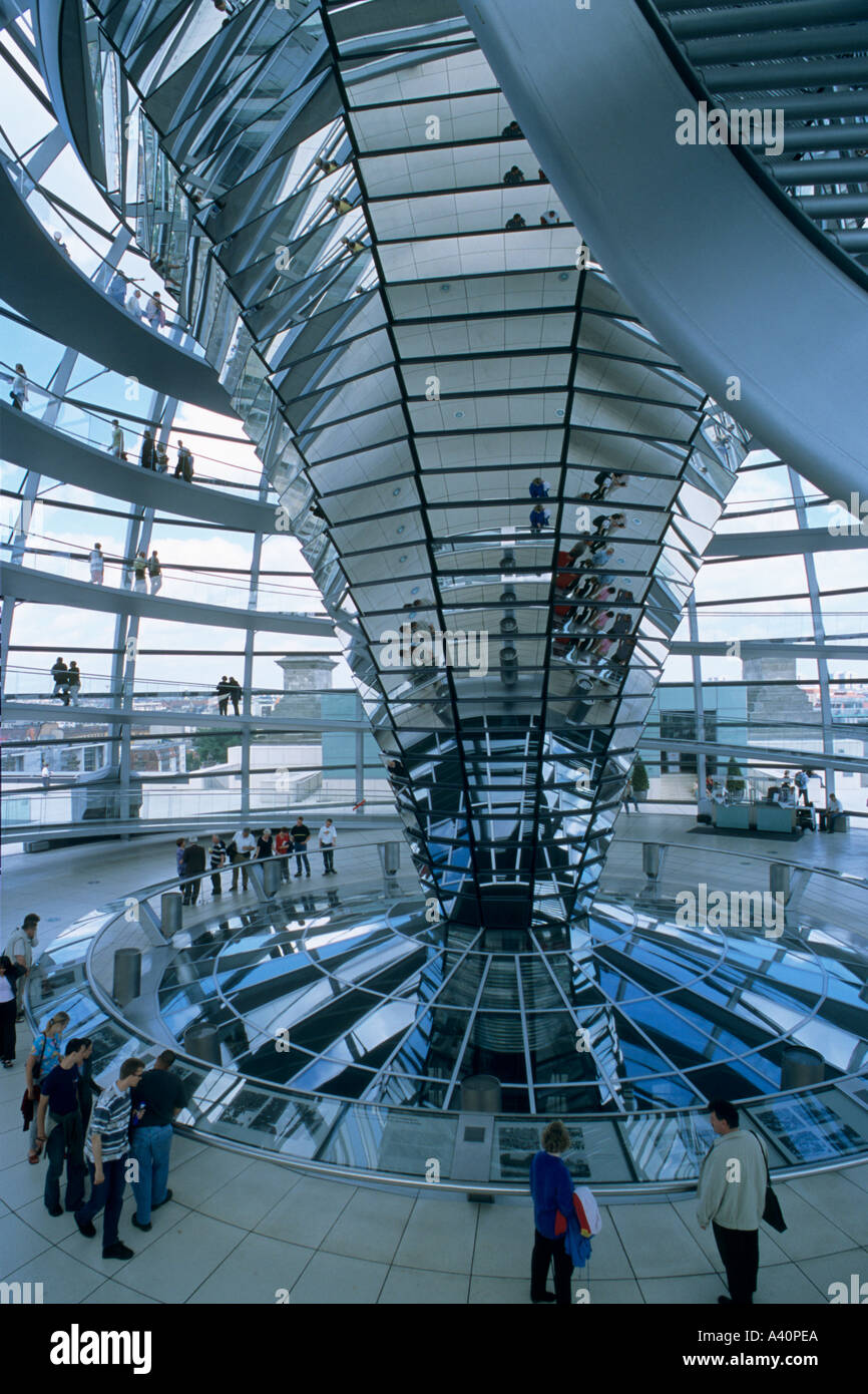 Germany Berlin Reichstag cupola Stock Photo - Alamy