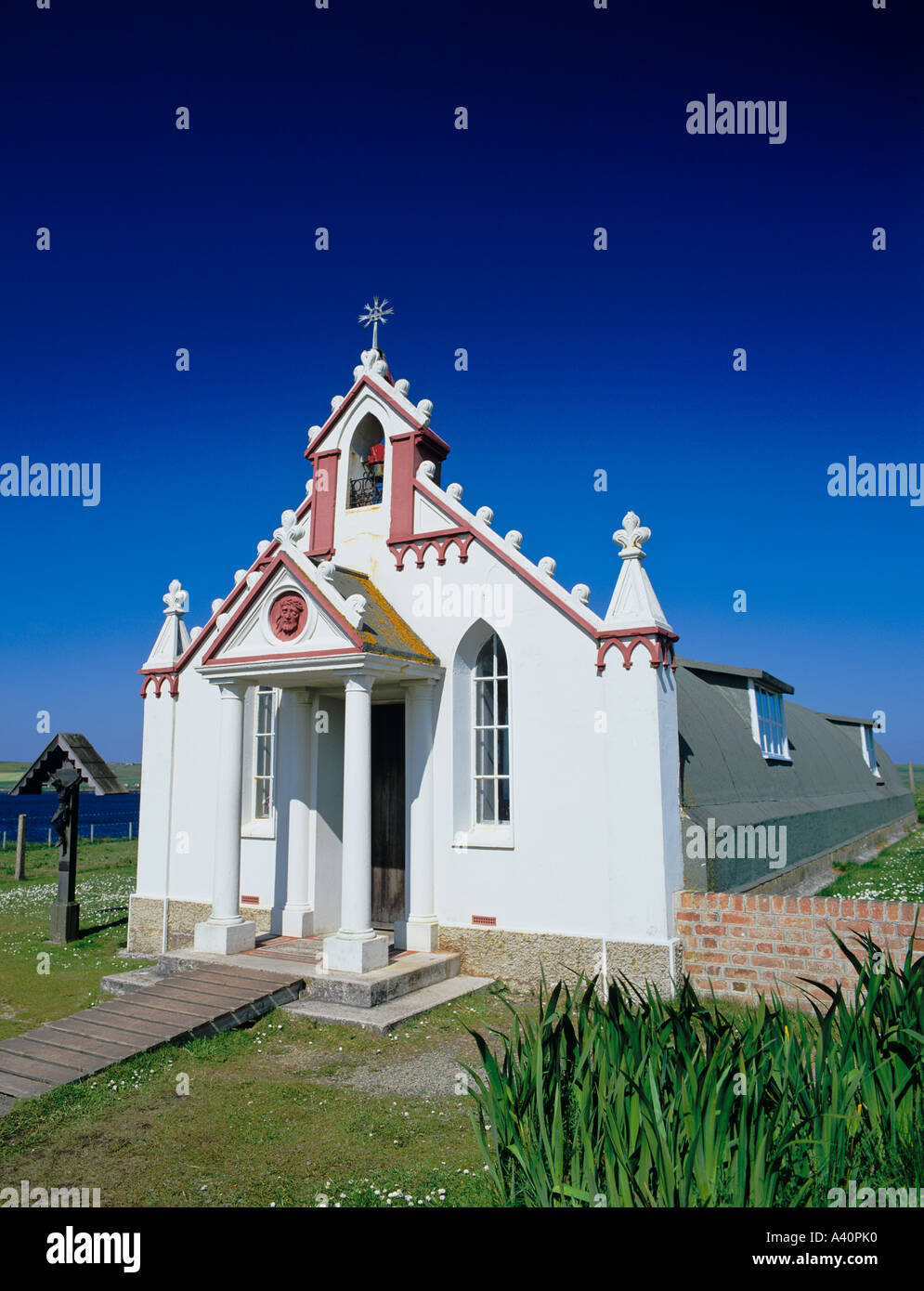 The Italian Chapel,Orkney Stock Photo - Alamy
