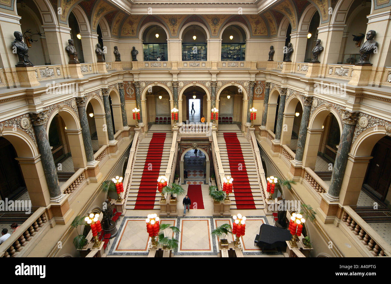 Interior national museum prague czech hi-res stock photography and ...