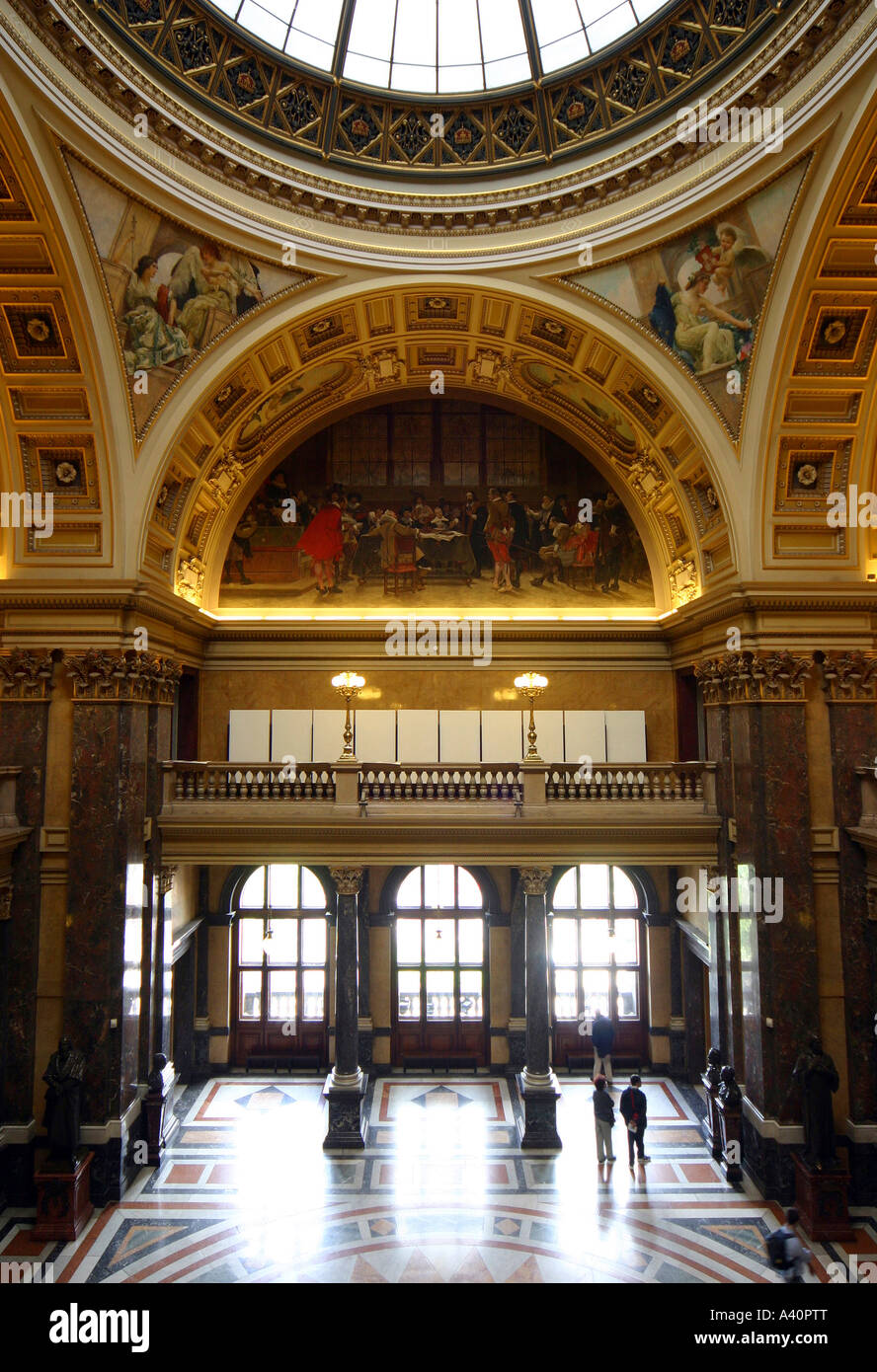 Interior of Czech Republic National Museum in Prague Stock Photo - Alamy