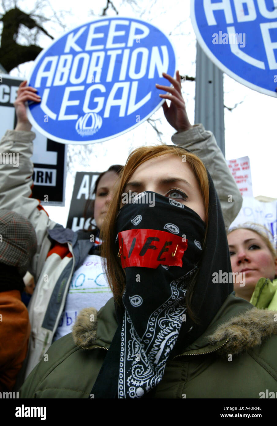 Pro life protest usa hi-res stock photography and images - Alamy