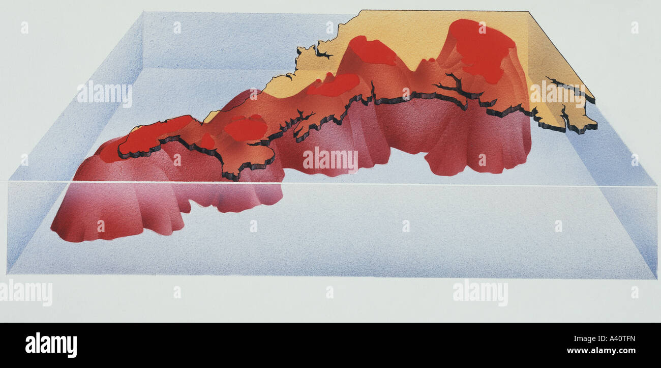 Cornubian granite batholith Stock Photo - Alamy