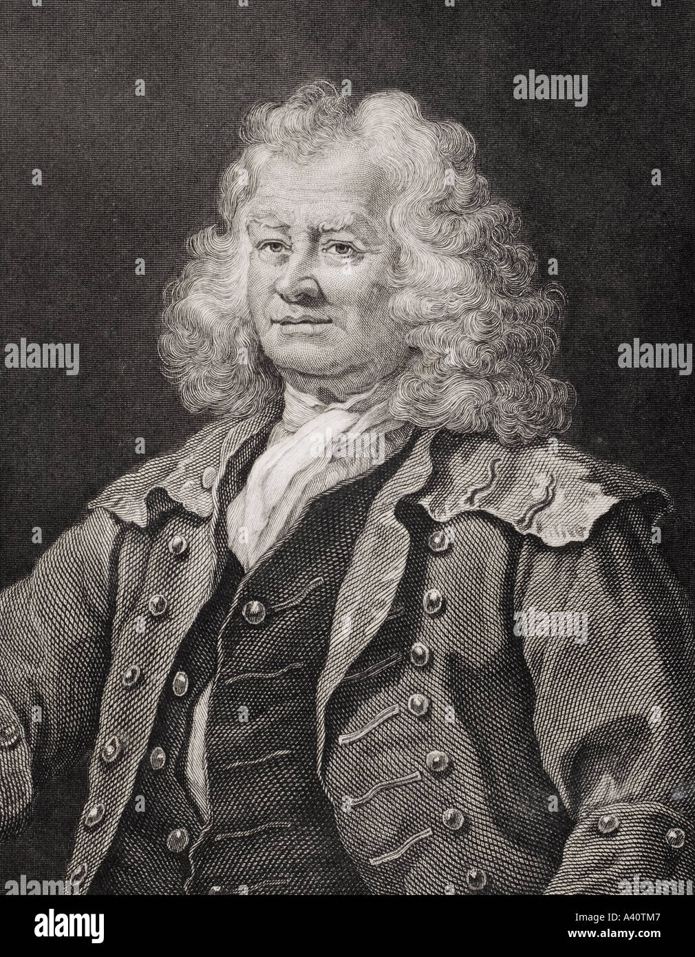 Thomas Coram, 1668 - 1751. English Founder of the Foundling Hospital ...