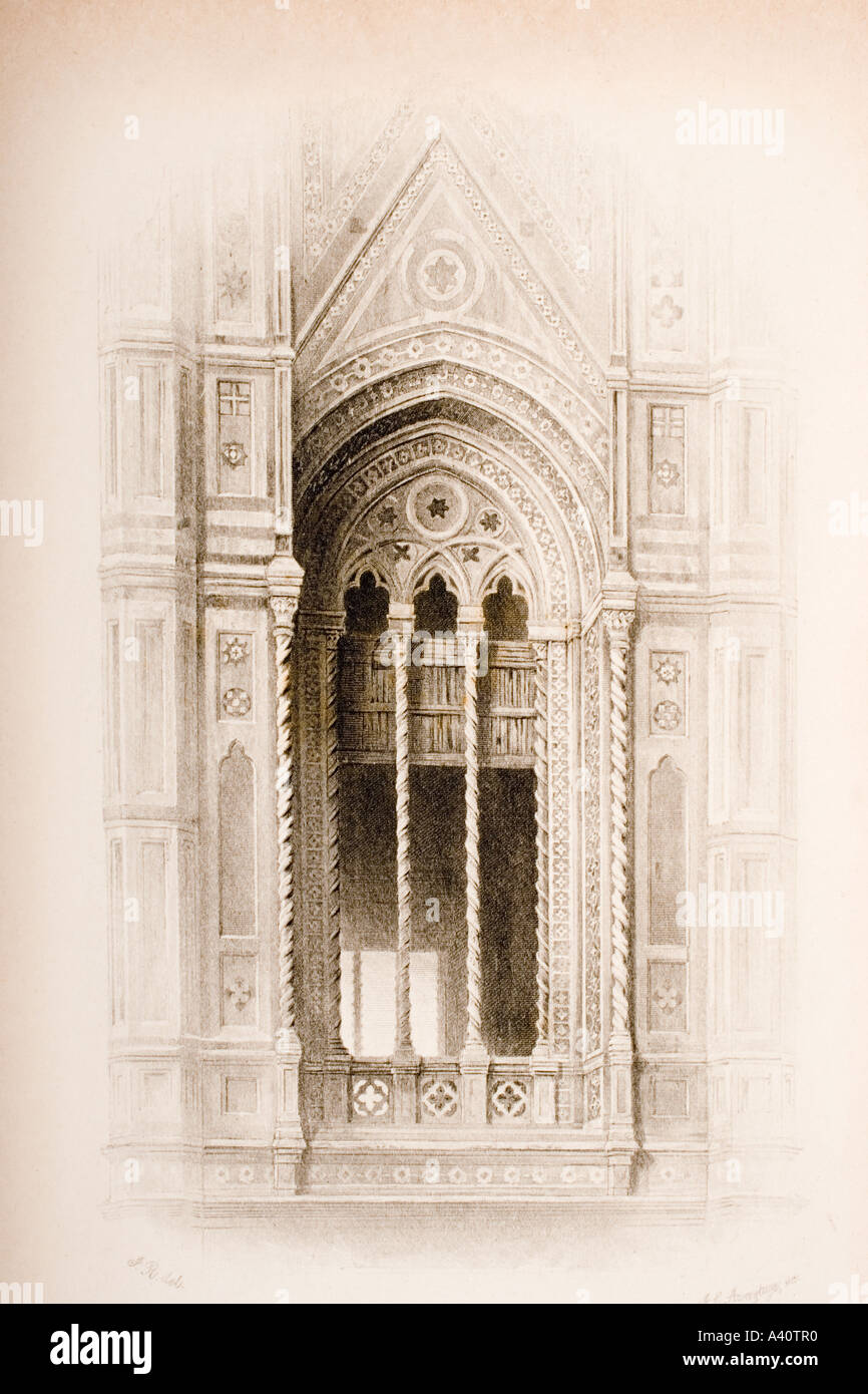 Florence italy drawings hi-res stock photography and images - Alamy