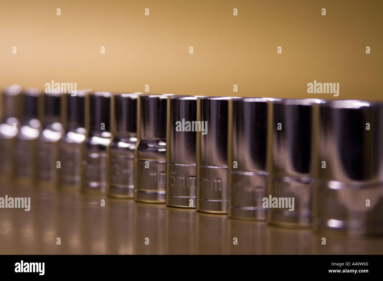 Row of sockets Stock Photo - Alamy