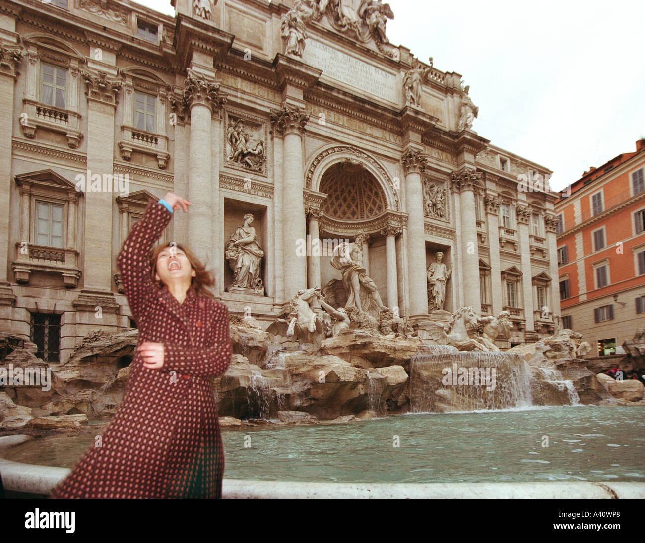 Throwing coin into fountain hi-res stock photography and images - Alamy
