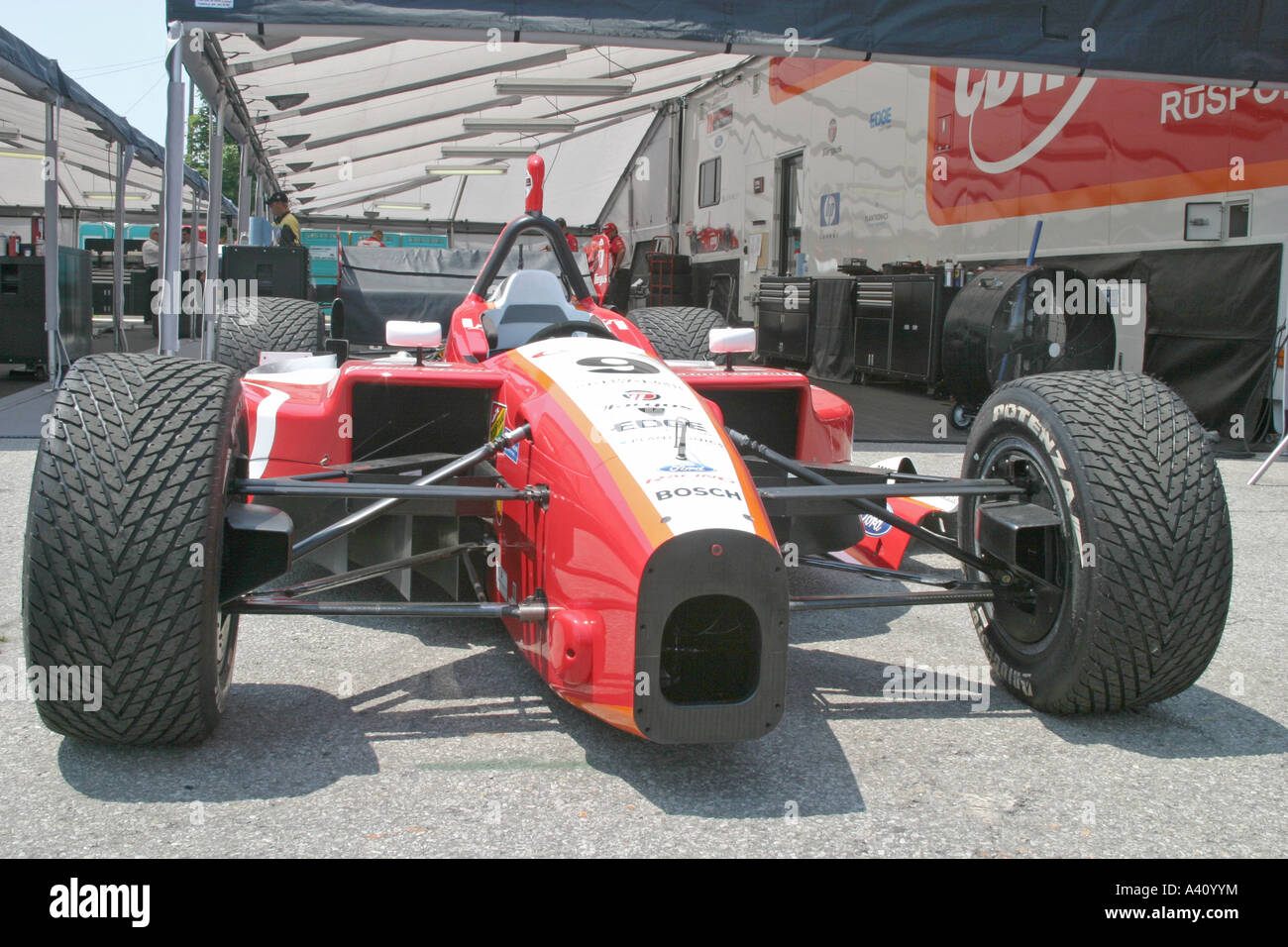 front view of racing car Stock Photo - Alamy