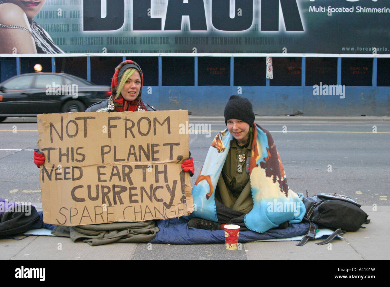 Panhandlers hi-res stock photography and images - Alamy