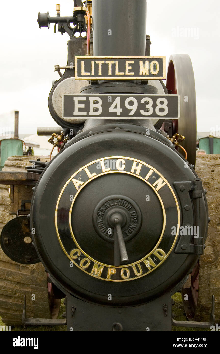 Allchin traction engine Great Dorset Steam Fair UK Stock Photo - Alamy