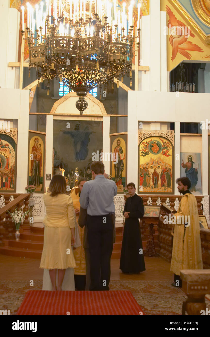 Russian orthodox wedding ceremony hi-res stock photography and images ...