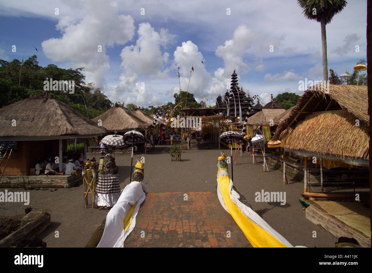 Mengwi Royal Temple Bali Indonesia inside the temple Stock Photo - Alamy