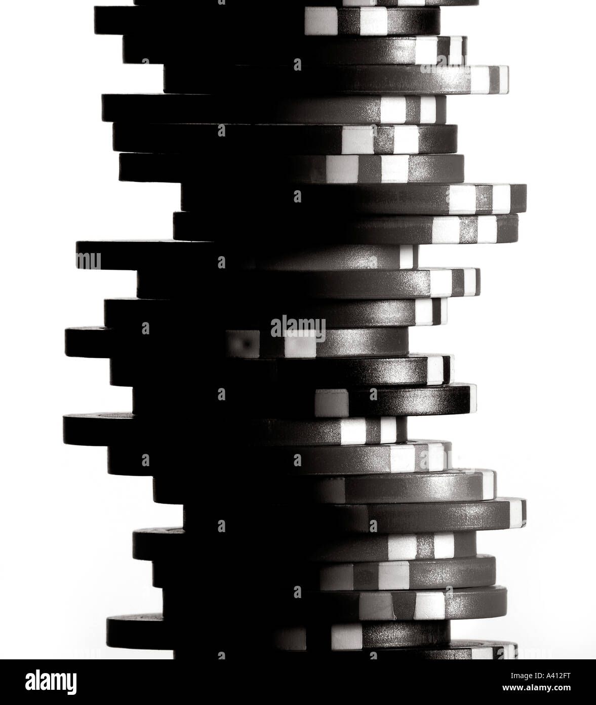 A stack of Poker Chips / Super casino's. Picture by Patrick Steel ...