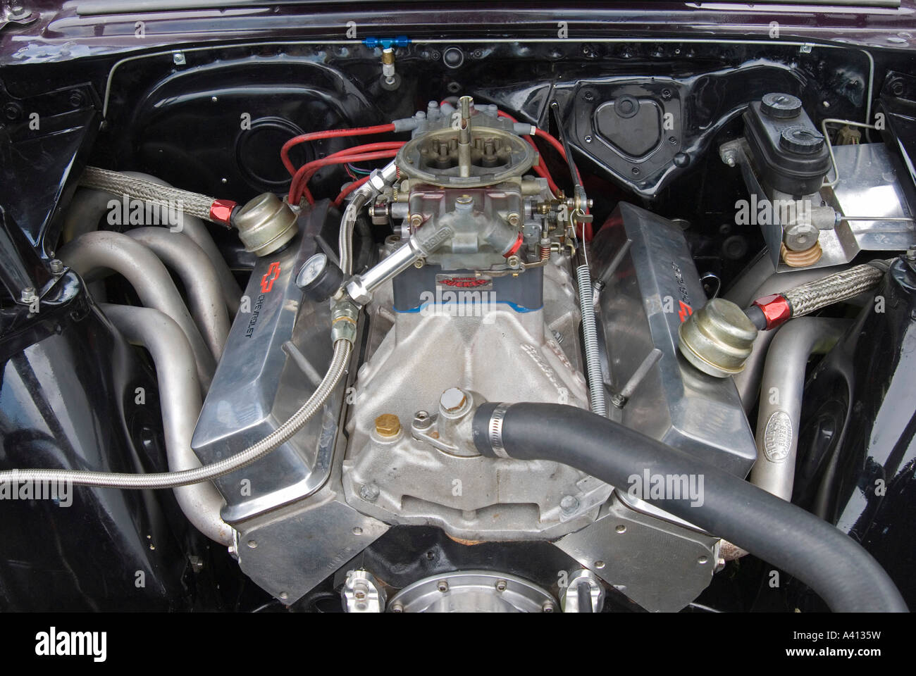 Drag racing car engine hi-res stock photography and images - Alamy