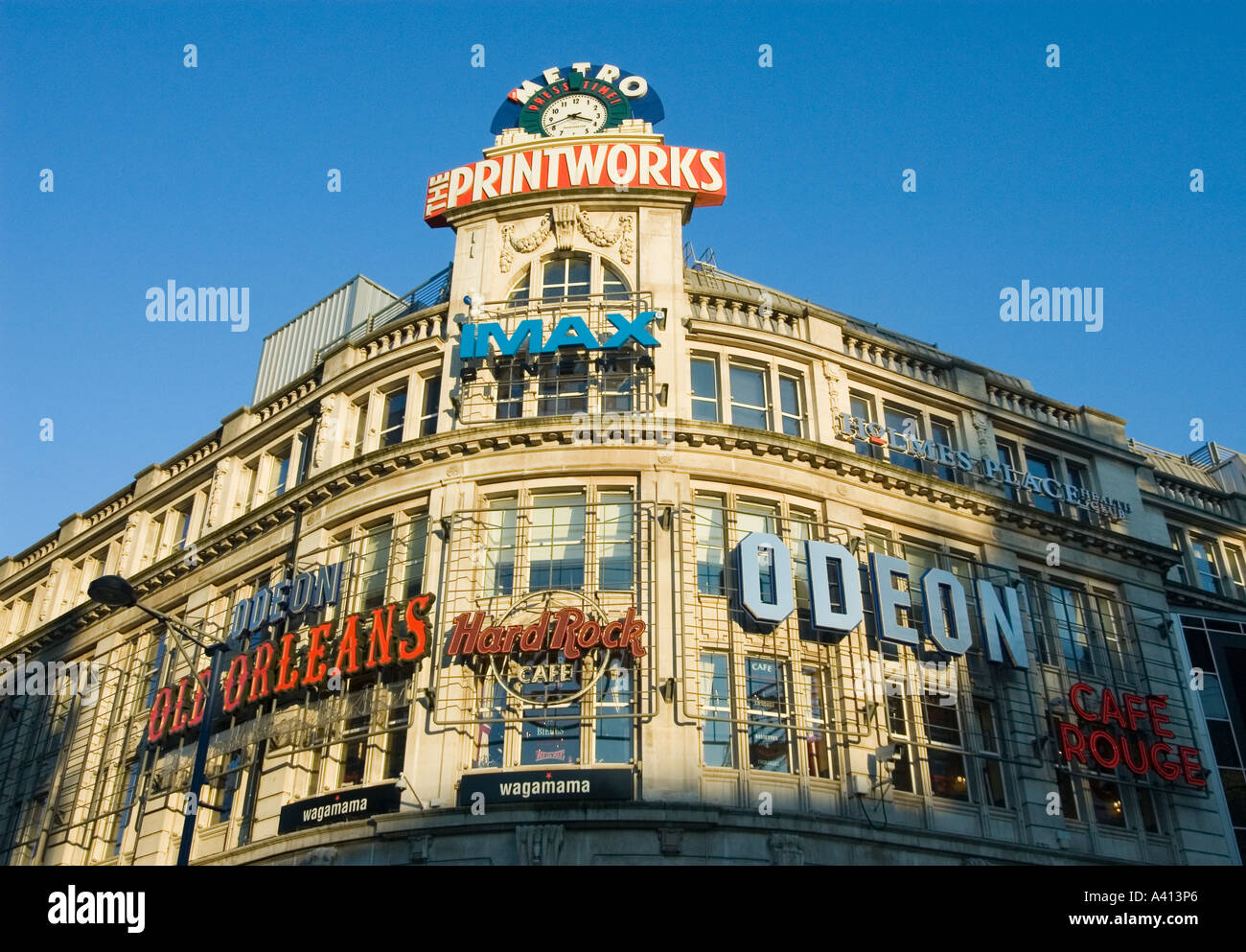 The Printworks Manchester UK January 2005 Stock Photo - Alamy