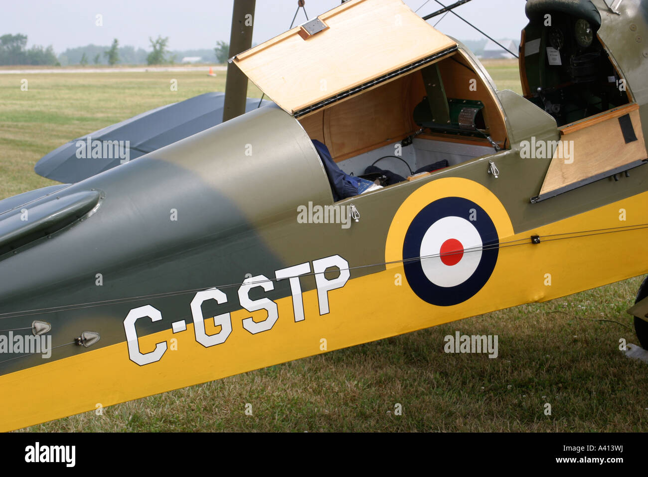 cargo section of small plane at Collingwoood airshow Stock Photo - Alamy