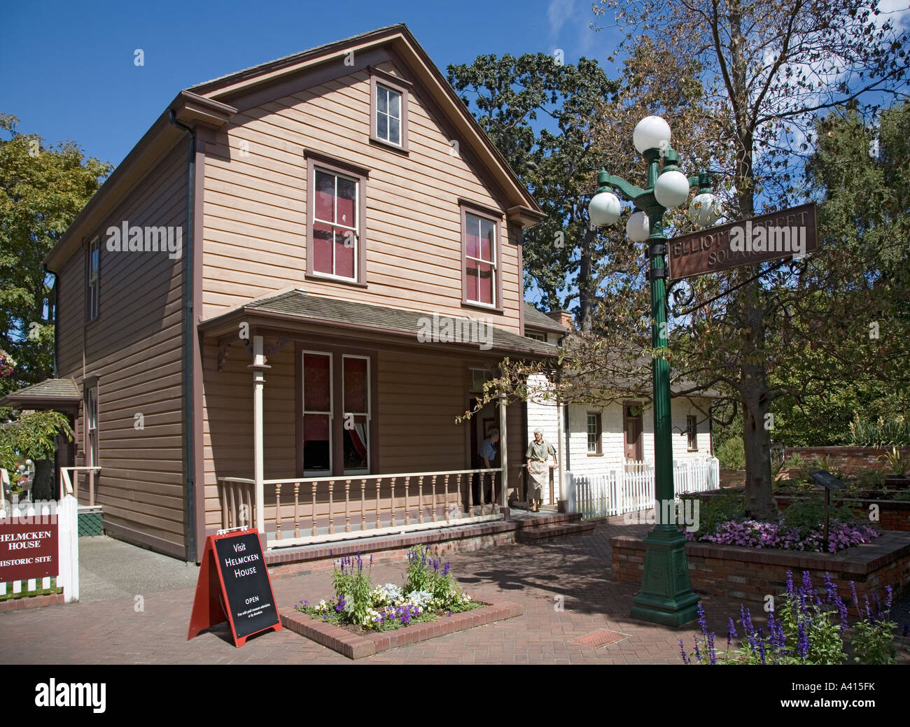 Helmcken House historic site Vancouver Canada Stock Photo - Alamy