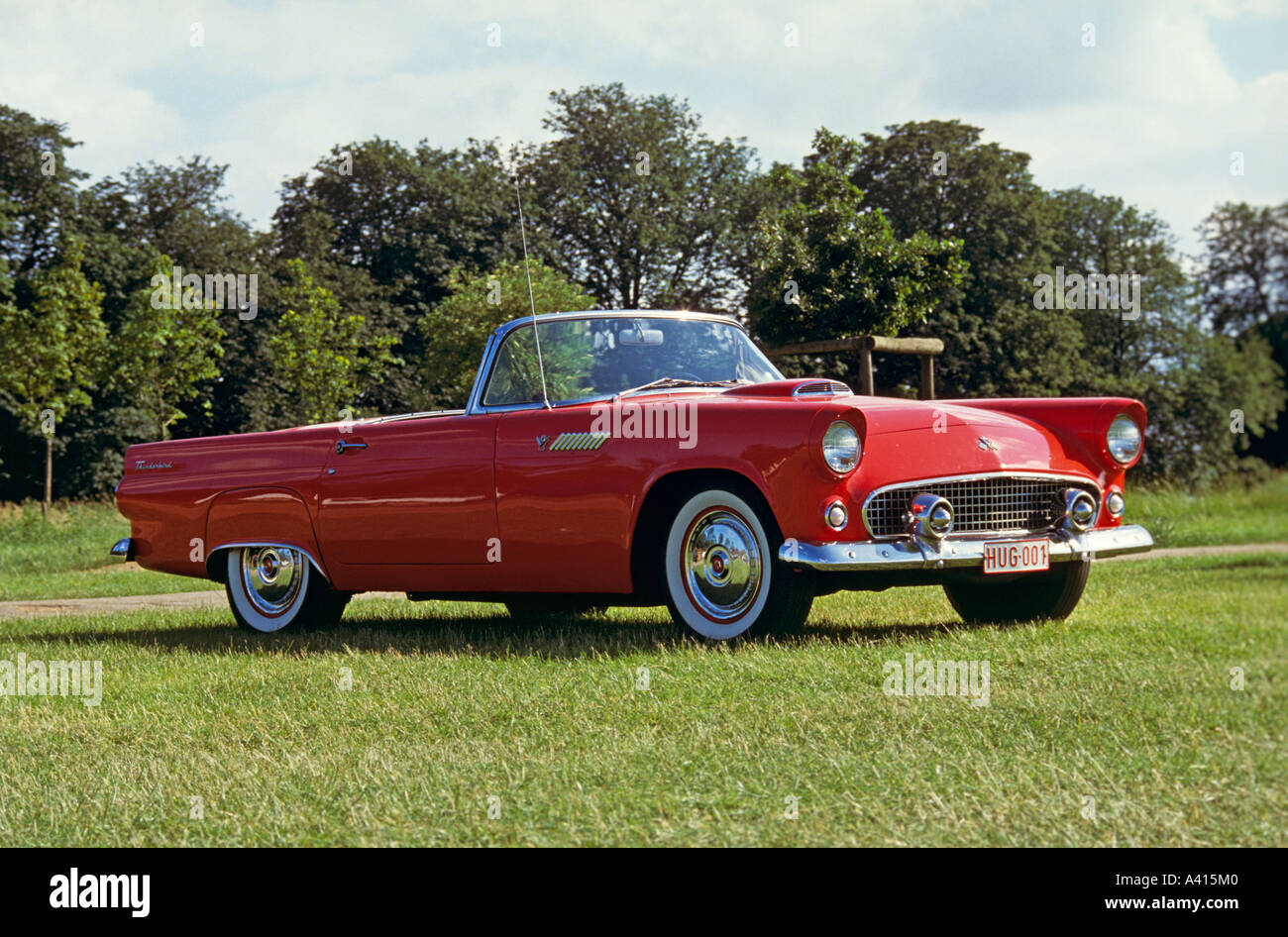 Ford Thunderbird of 1955. First year of Thunderbird production Stock ...