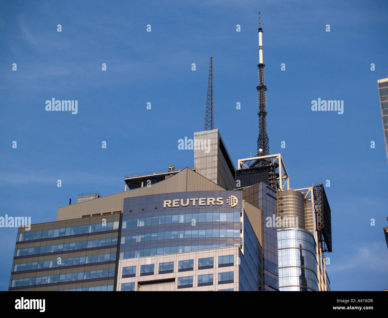 Reuters Building Times Square New York USA Stock Photo - Alamy