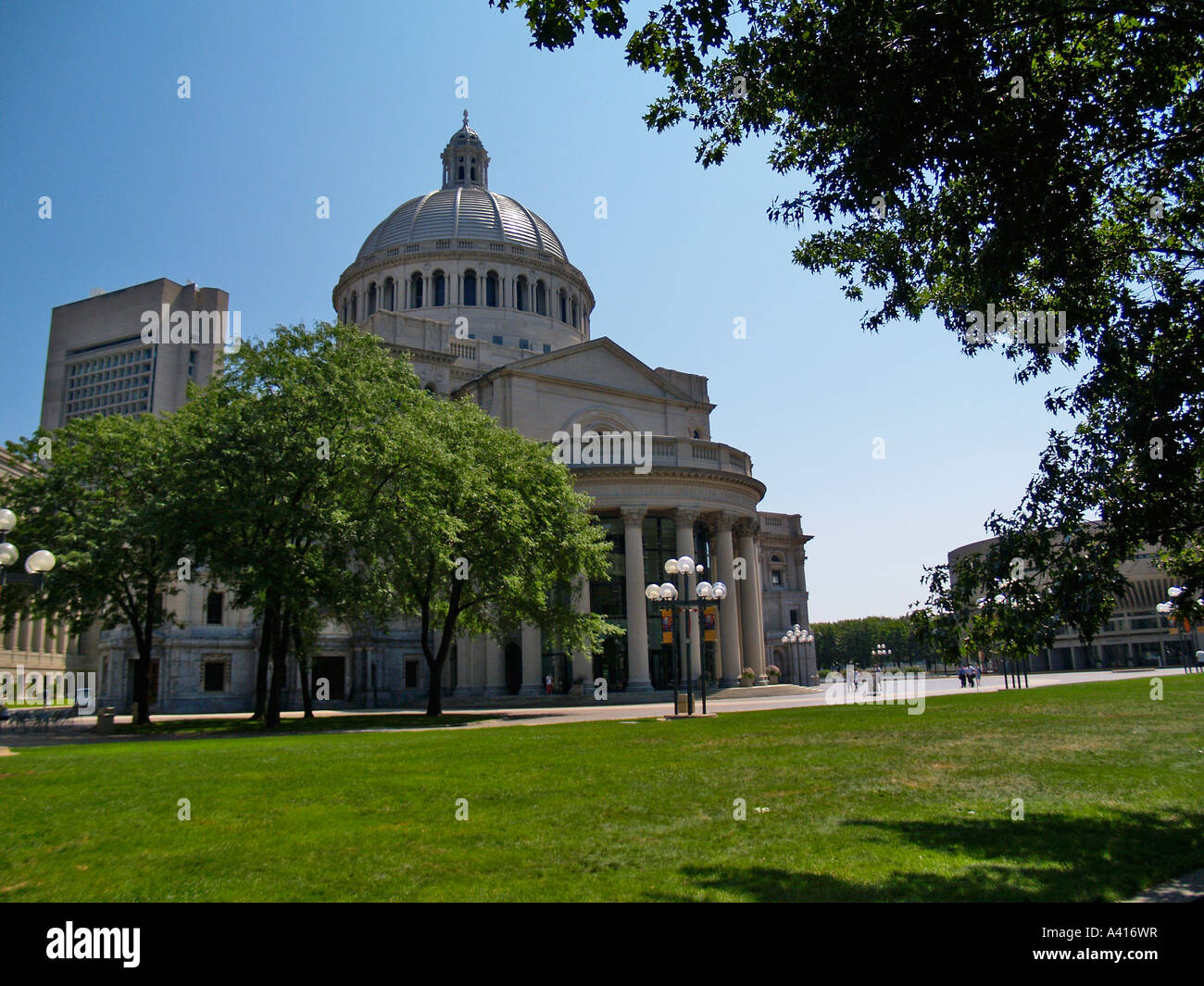 Christian science building hi-res stock photography and images - Alamy