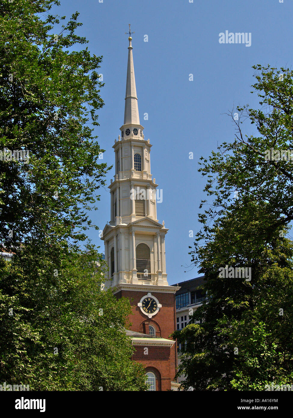 Boston spire hi-res stock photography and images - Alamy