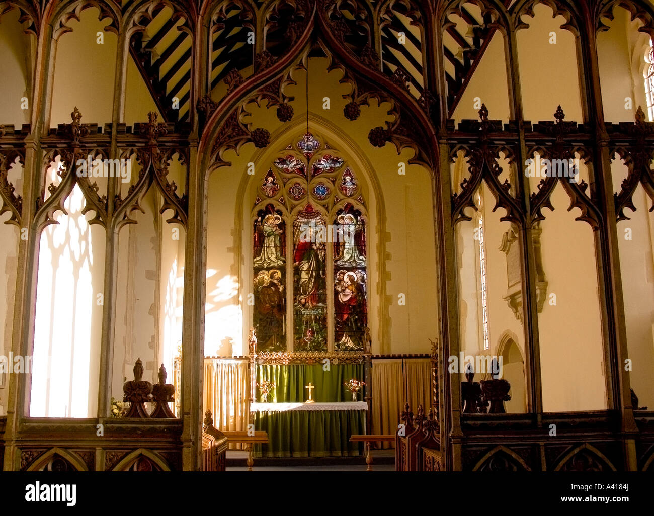 parish church of st edmund , acle, norfolk Stock Photo - Alamy