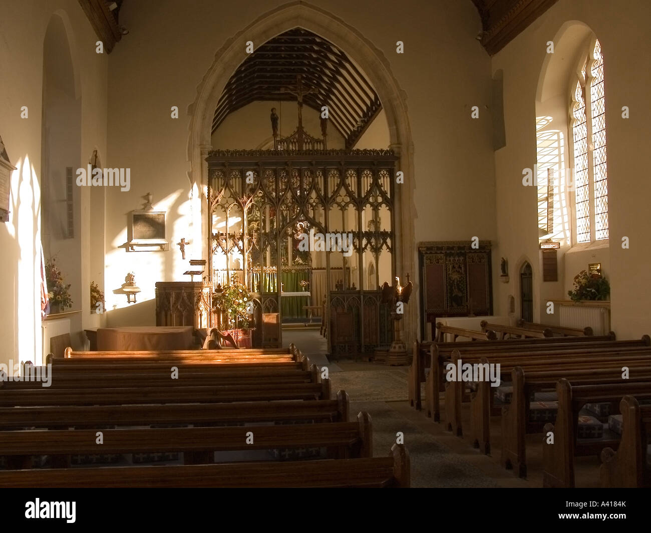 parish church of st edmund , acle, norfolk Stock Photo - Alamy
