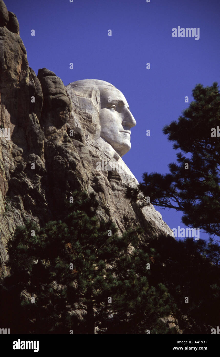 George washington face hi-res stock photography and images - Alamy