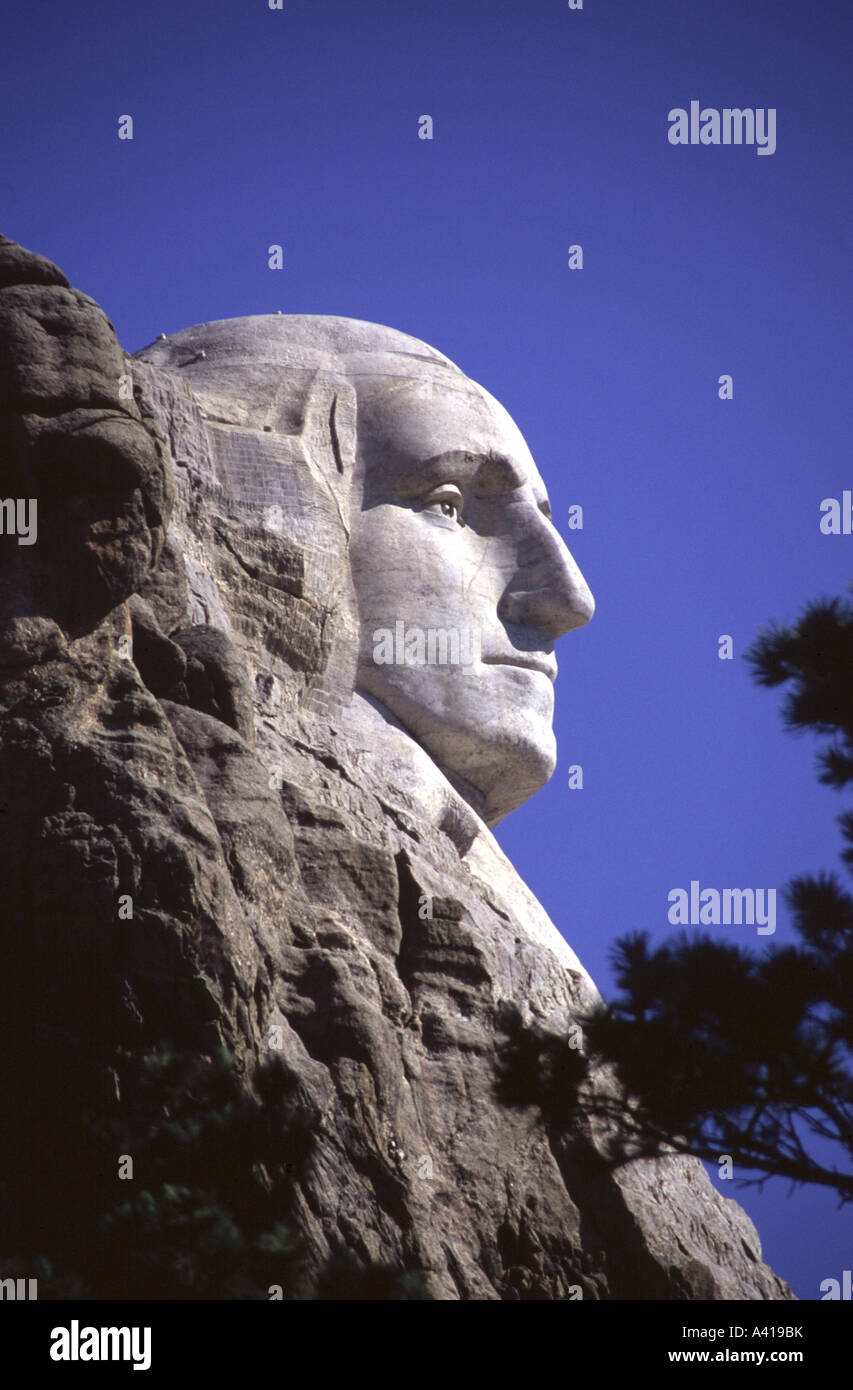 George washington face hi-res stock photography and images - Alamy