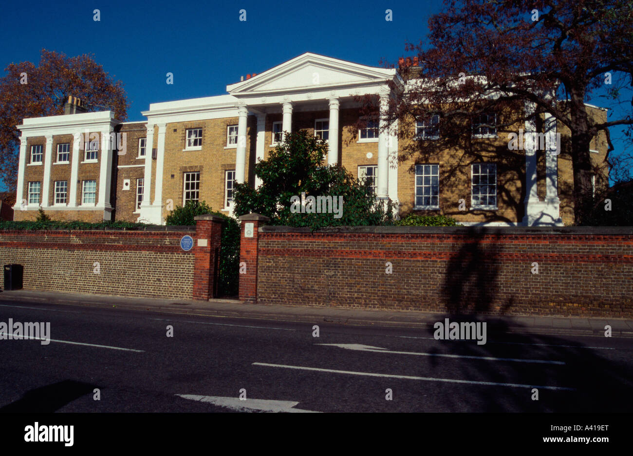 David Garricks House, Hampton, UK Stock Photo - Alamy