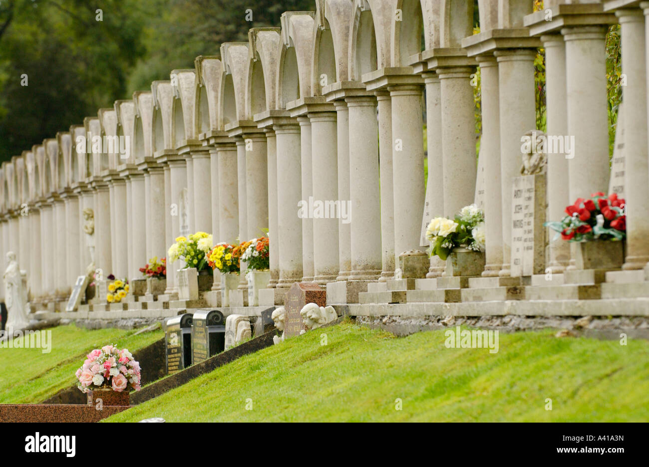 Memorial to 144 people 116 of them children killed 21st October 1966 ...
