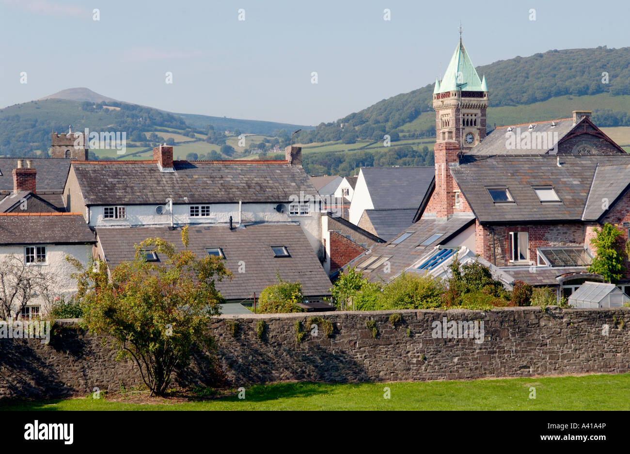 Abergavenny town hi-res stock photography and images - Alamy