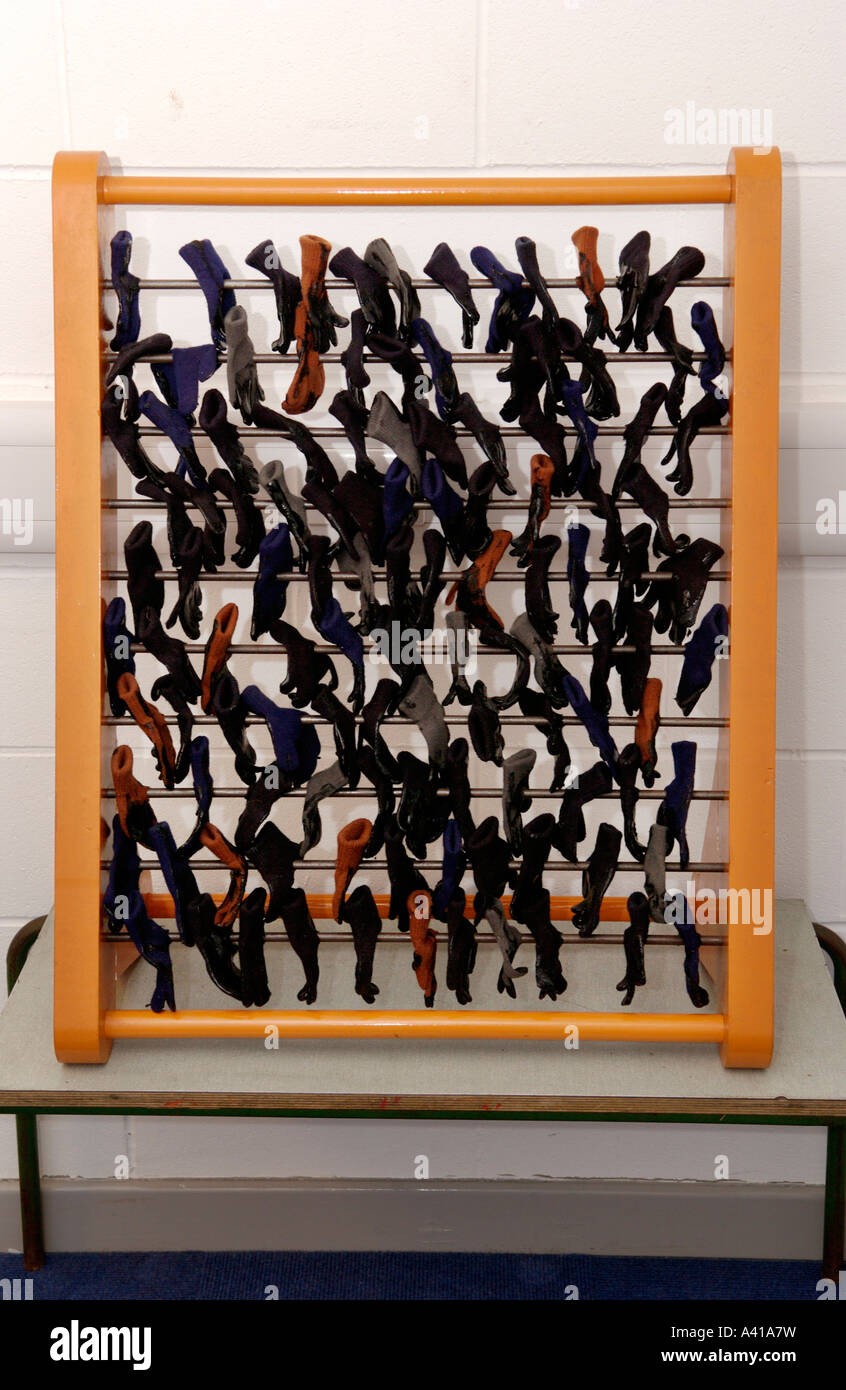 Installation by artist David Garner representing 144 people 116 of them ...