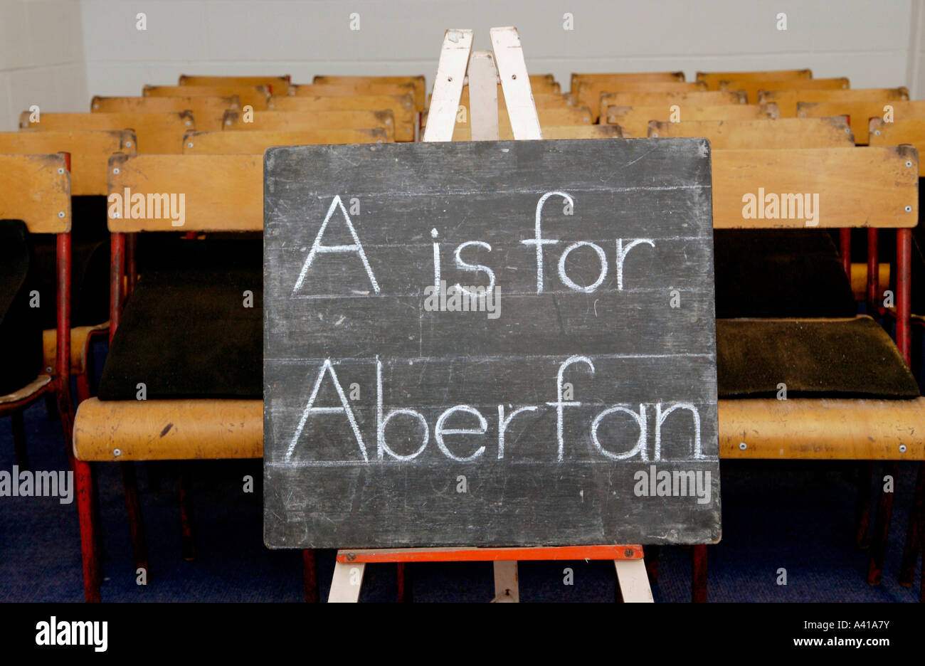 Installation by artist David Garner representing 144 people 116 of them ...