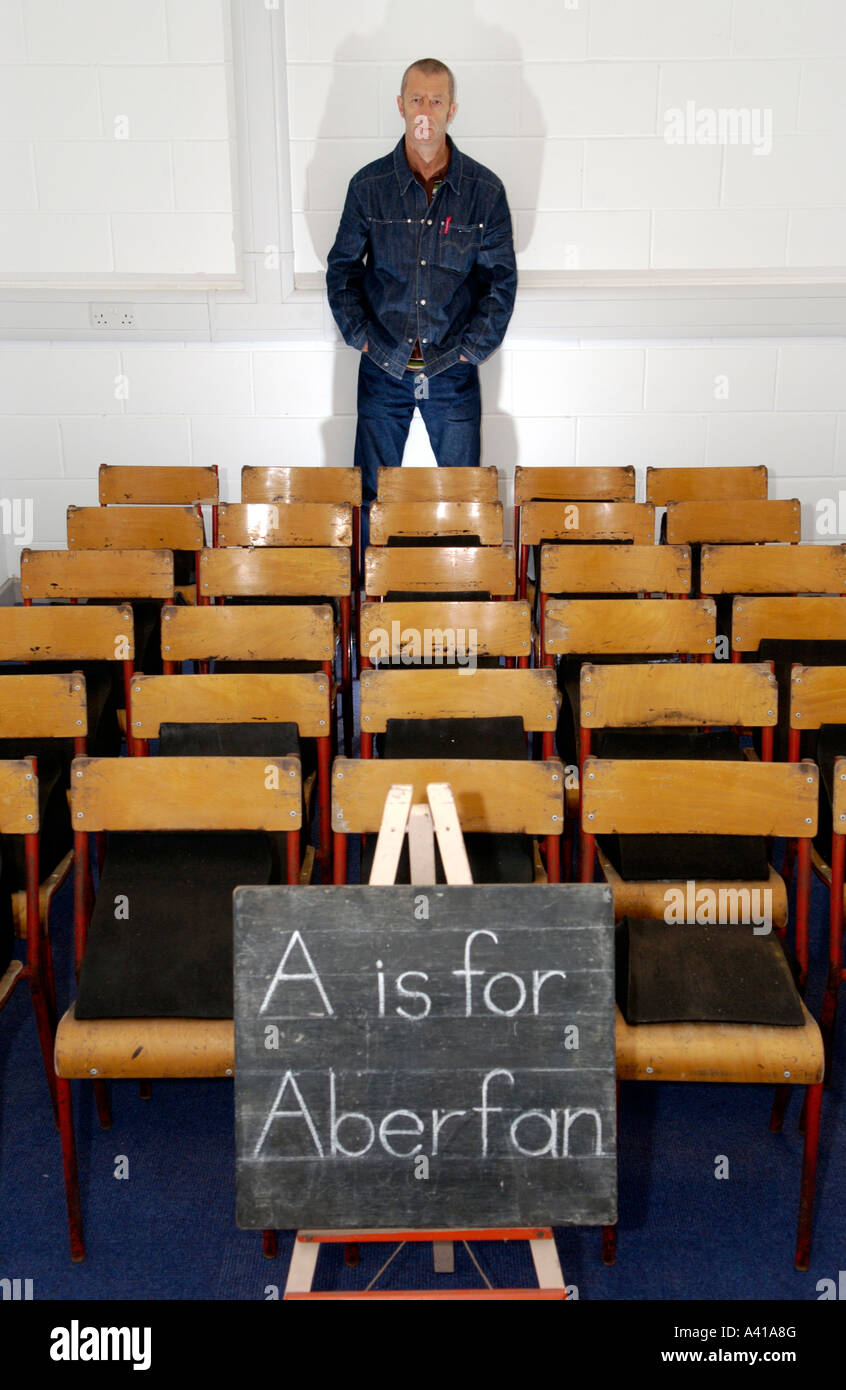 Installation by artist David Garner representing 144 people 116 of them ...