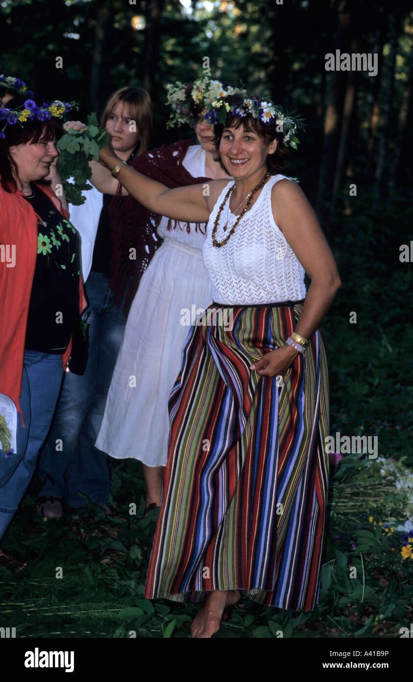 Summer solstice dancing hi-res stock photography and images - Alamy