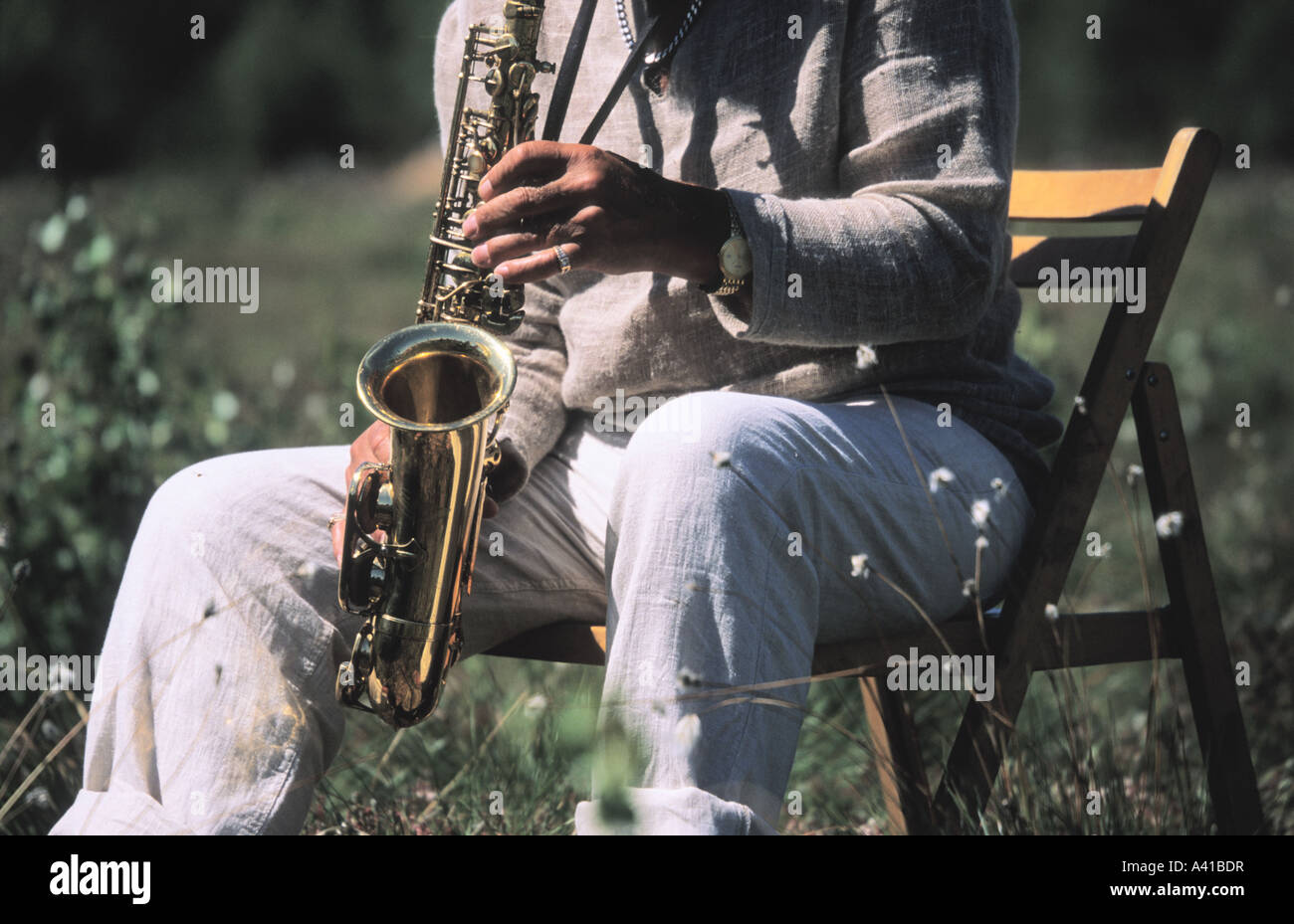 Saxophone sax hi-res stock photography and images - Alamy
