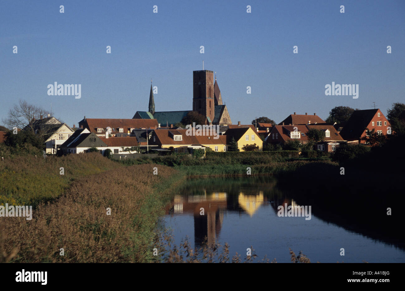 Ribe cathedral in Ribe Denmark Stock Photo - Alamy