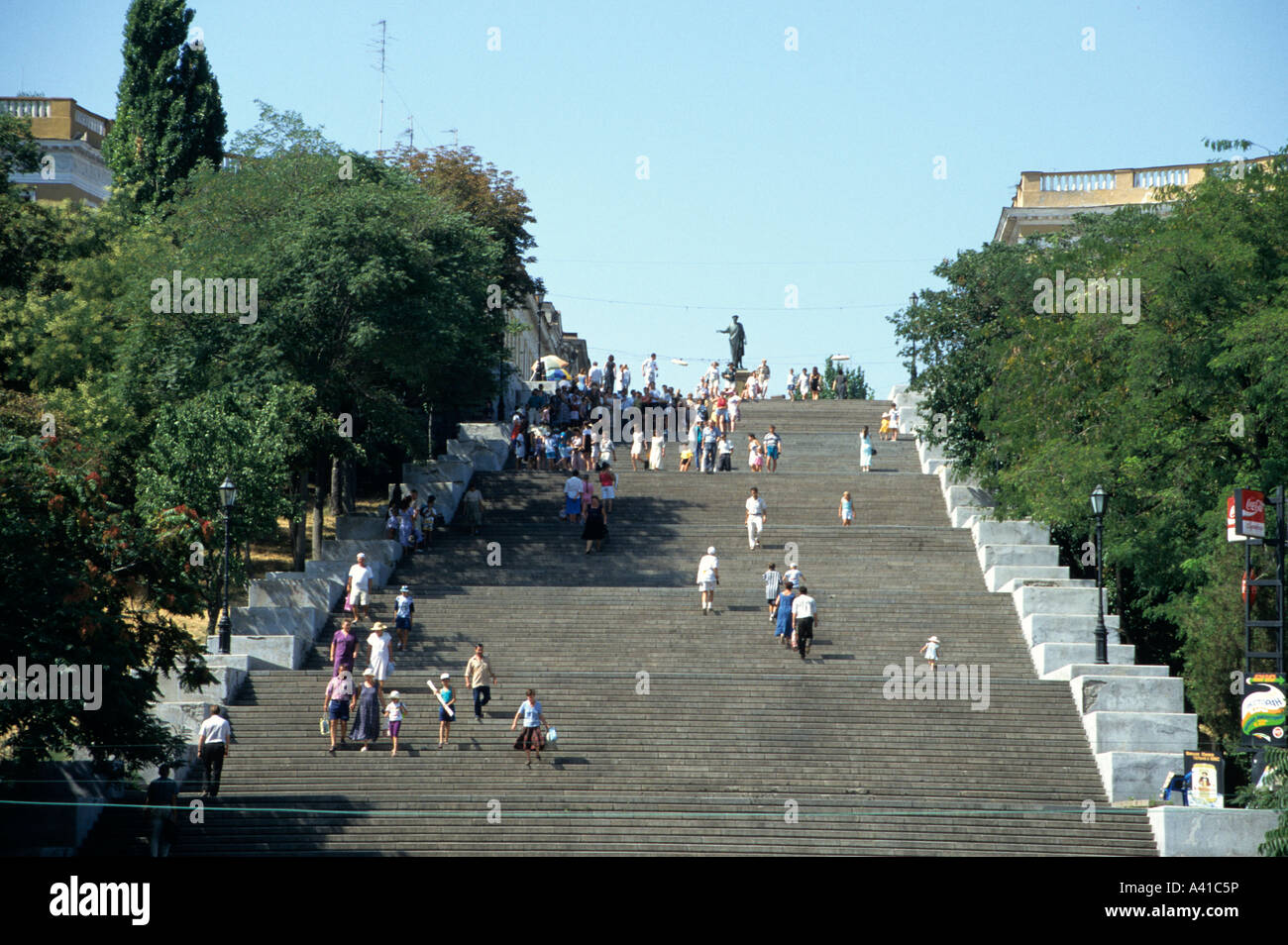 The Potemkin steps made famous in Eisenstein s film Odessa Ukraine ...