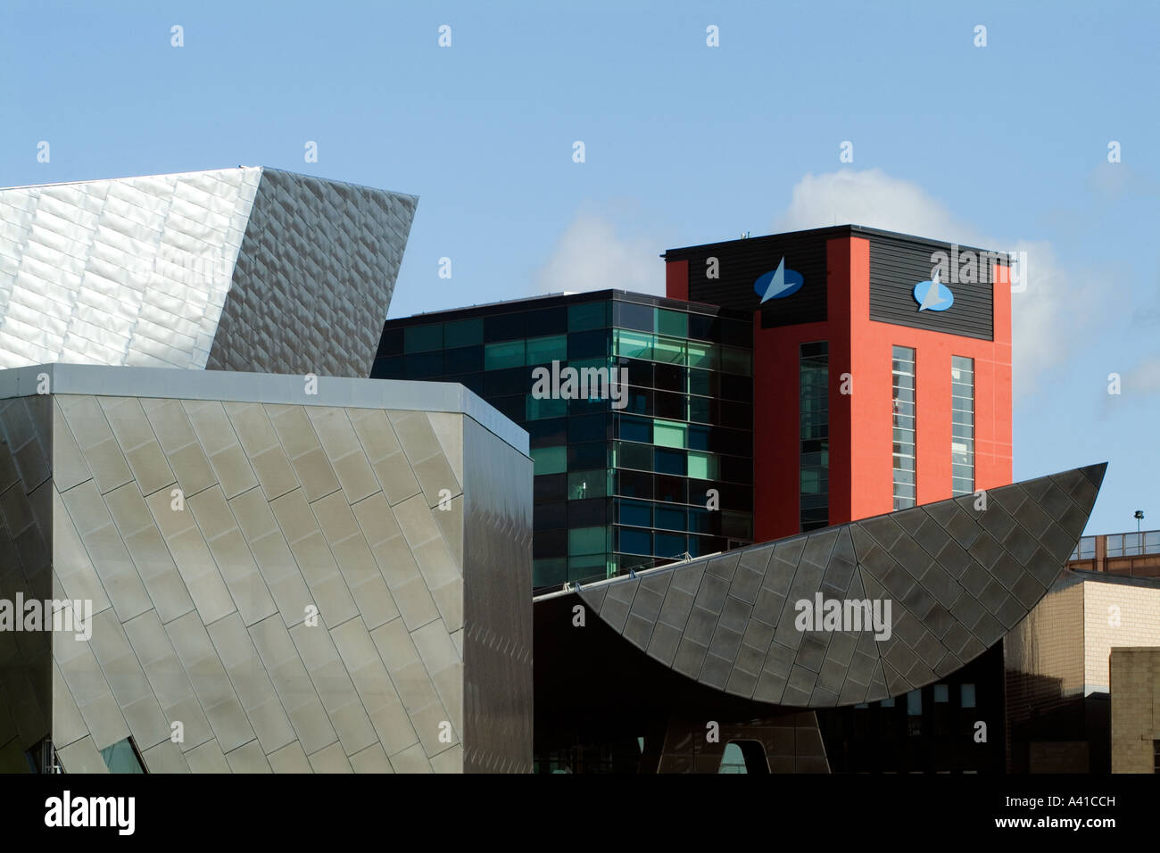 Lowry Center at Salford Quays Stock Photo - Alamy