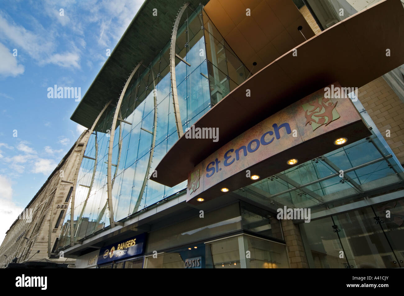 St Enoch Shopping Center in Glasgow Stock Photo - Alamy