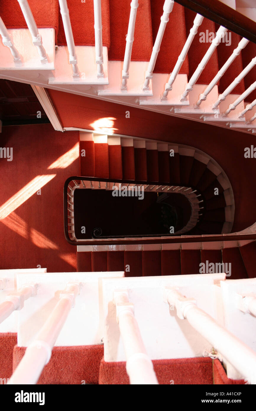 staircase from above Stock Photo - Alamy